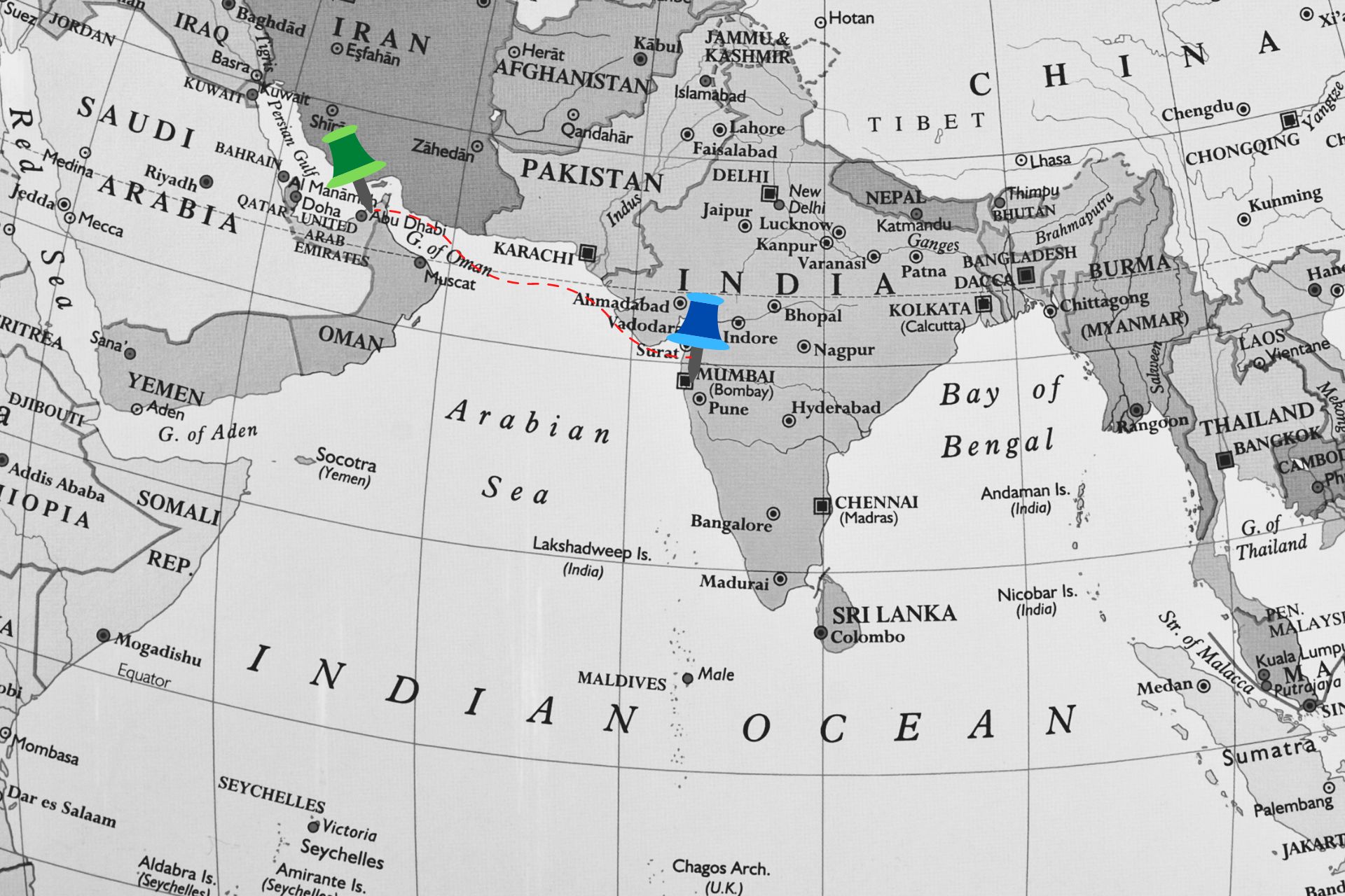 Where is Dubai Located? Dubai Location on World Map - Holidays DNA